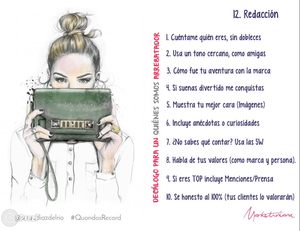 Qué escribir en el Quienes Somos de una marca de Moda